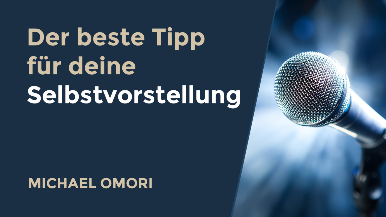 Selbstvorstellung: Muss ein Elevator Pitch wirklich sein?